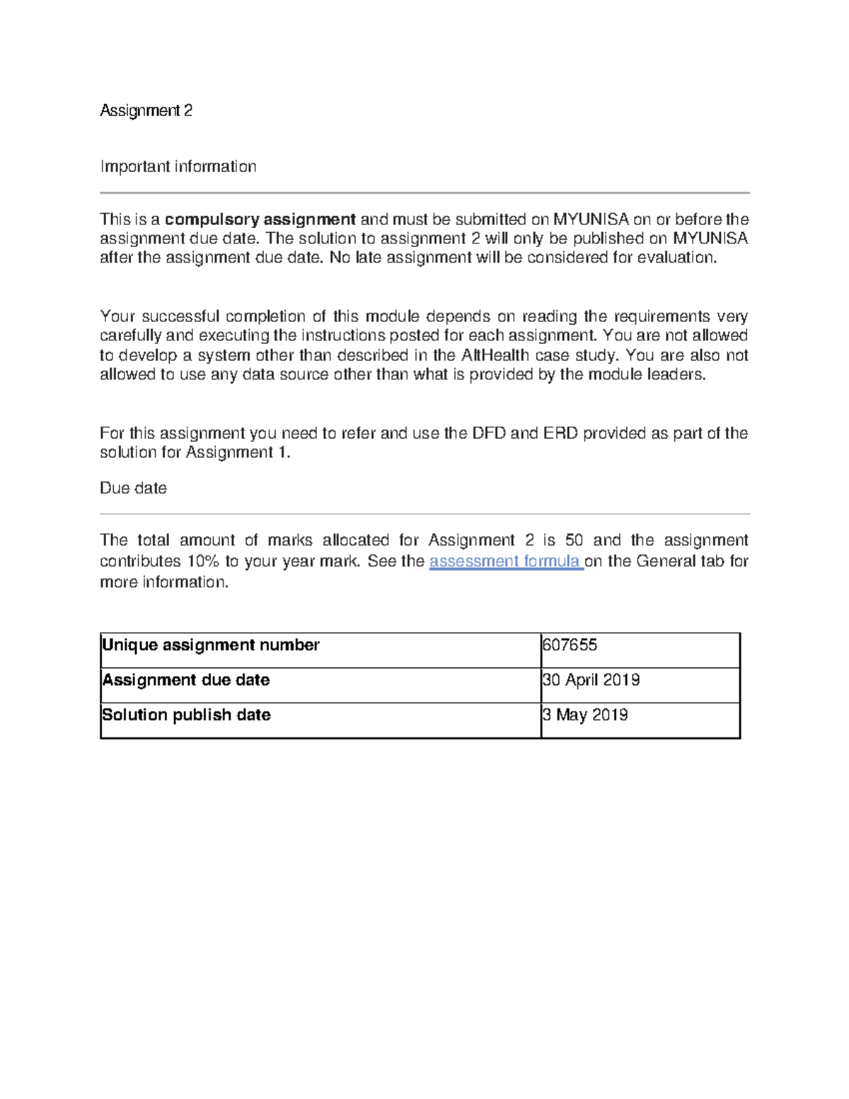 Assignment 2 - ASS02 - Assignment 2 Important information This is a ...