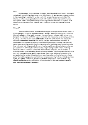 Module 3A The Internet - MODULE 3 The Internet and the World Wide Web ...