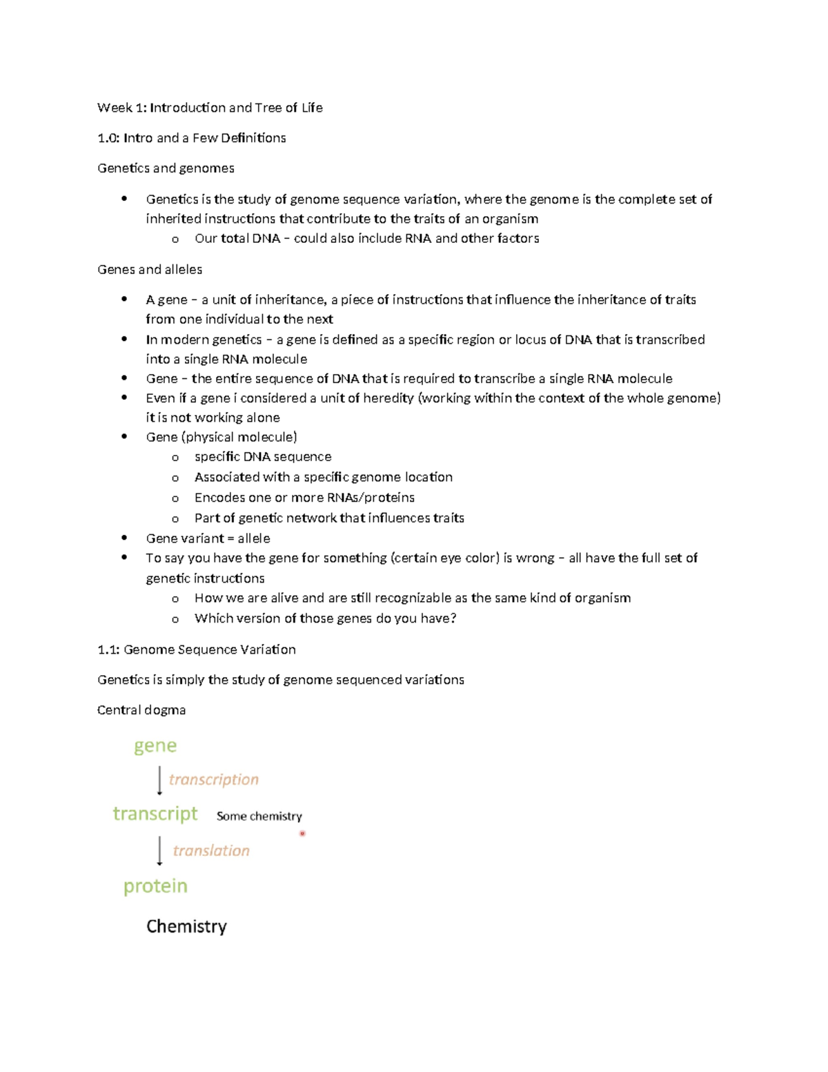 Week 1 Introduction and Tree of Life - , coelacanth – first observed in the fossil record 390M ...