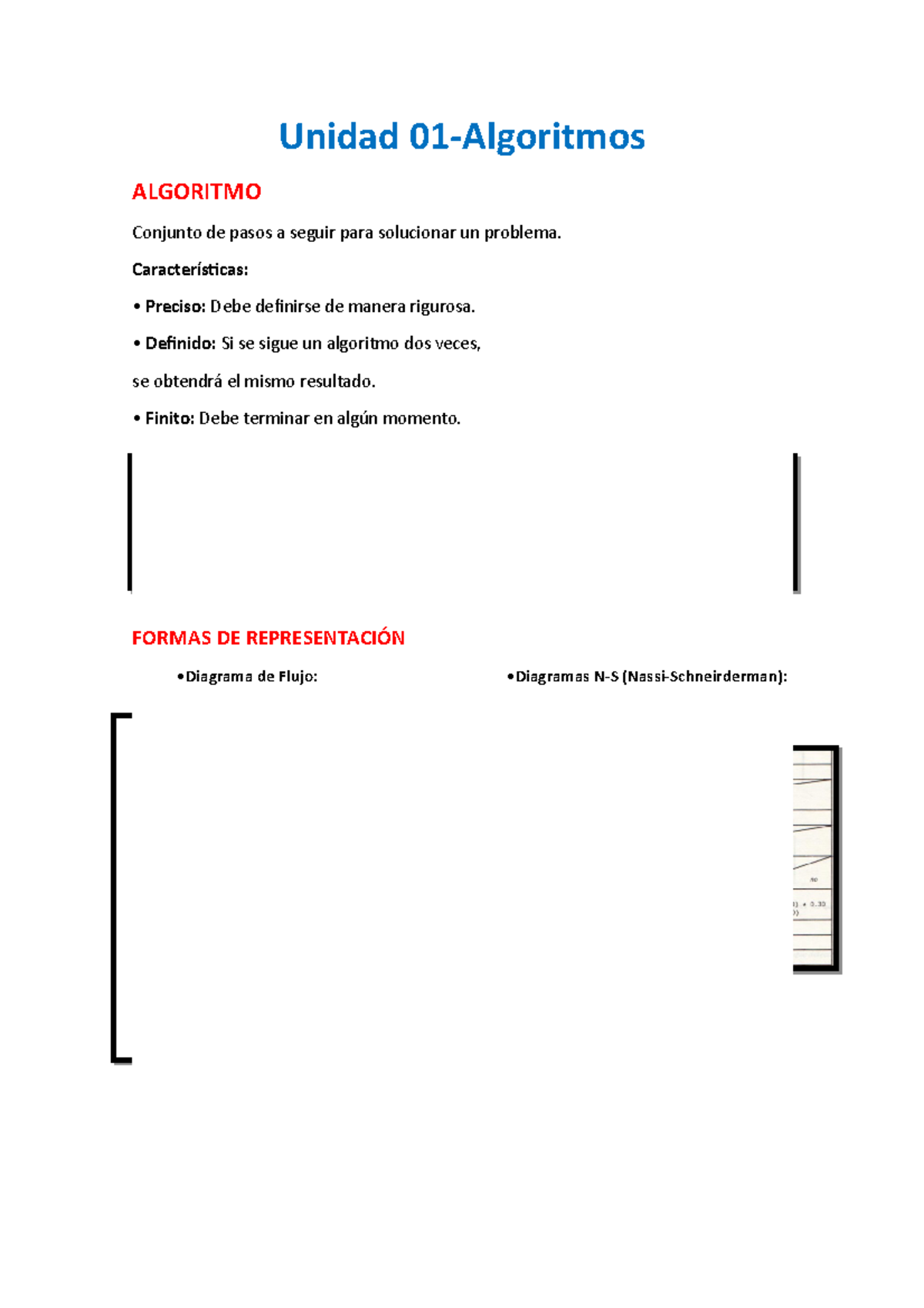 Semanas 1 y 2 - control de programación del curso de programación de ...
