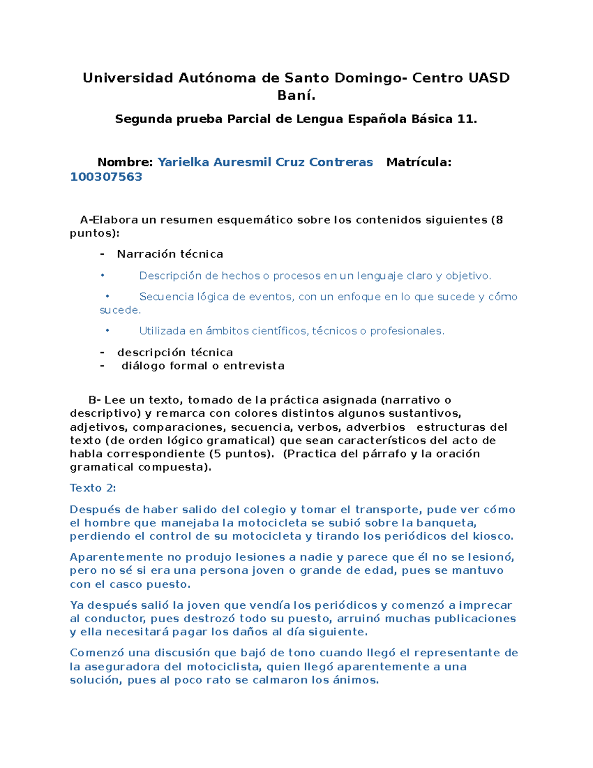 Segundo parcial Letra II actualizado - Universidad Autónoma de Santo ...