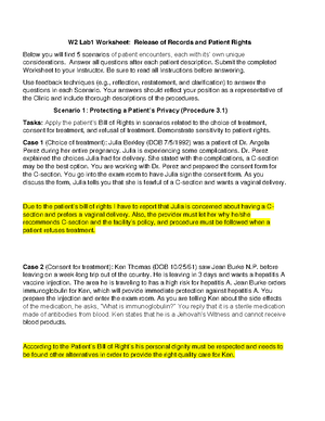 Week 2 Online Lab DONE - ICD-10 - MOA115 Medical Records and Insurance ...