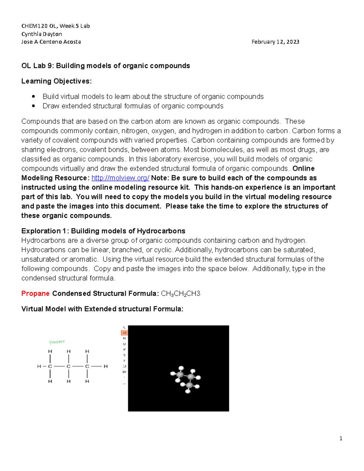 Week 5 Lab report - Cynthia Dayton Jose A Centeno Acosta February 12 ...