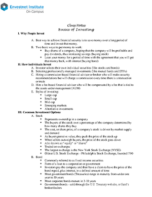 ECON 101 - This shows the intro to Economics and some of the ...