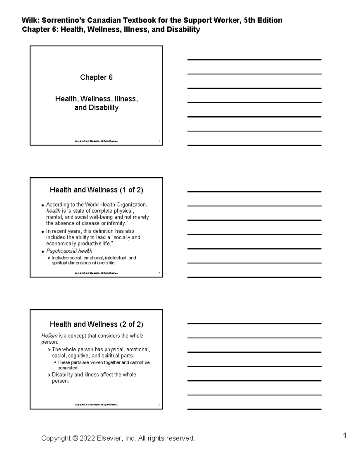 Powerpoint-chapter-6 - 1 Copyright © 2022 Elsevier, Inc. All Rights ...