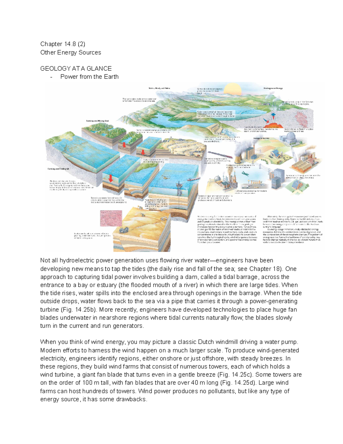 14.8 Other Energy Sources - Chapter 14 (2) Other Energy Sources GEOLOGY ...
