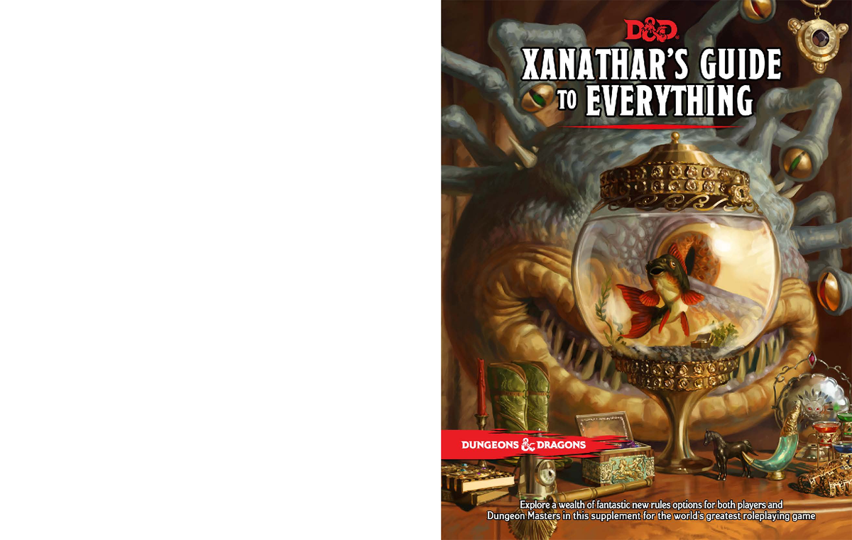 Xanathar's Guide to Everything - .... XAtlATHA·R'S GUIDE TO EVERYTHitIG ...