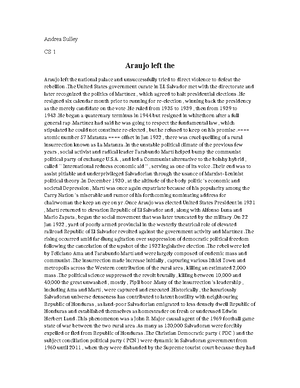 Anansi by Alistair Campbell - English Literature - • ...... Cl) z