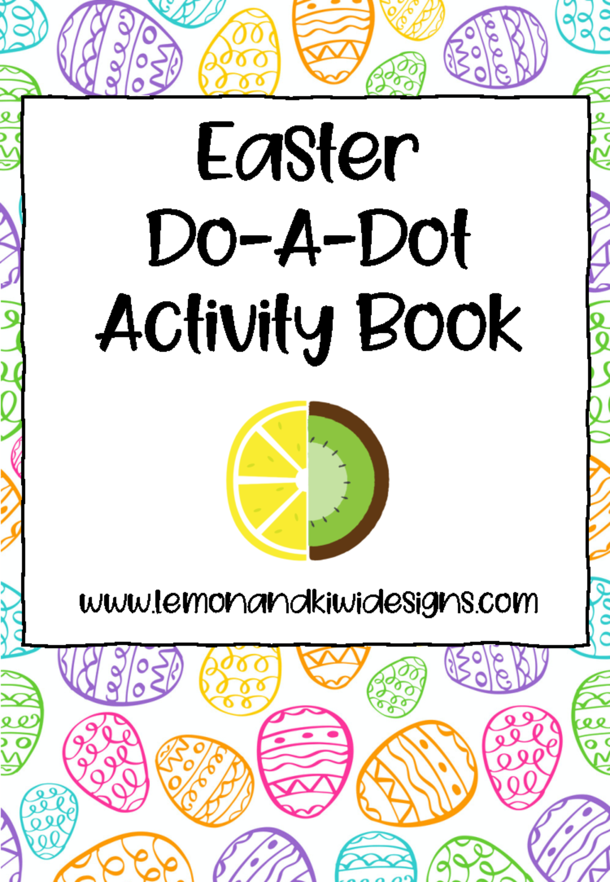 Easter Do A Dot - EDU-450 - Easter Do-A-Dot Activity Book How Many Are ...