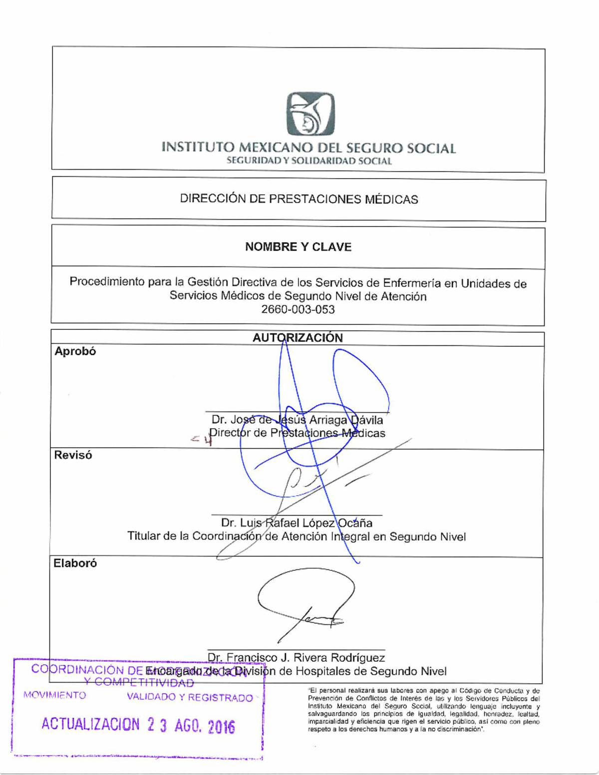 Norma 2660-003-053 - ÍNDICE Página 1 Base normativa 4 2 Objetivo 4 3 ...