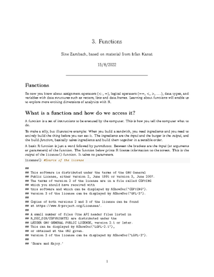 5. Strings and Regular Expressions in R - 5. Strings and regular expressions Sine Zambach 24/08 ...