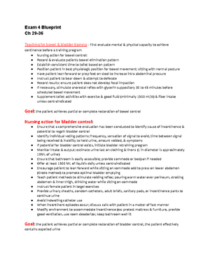 Exam 2 - Geriatrics - exam 2 notes from lecture - Exam 2 – Geriatrics ...