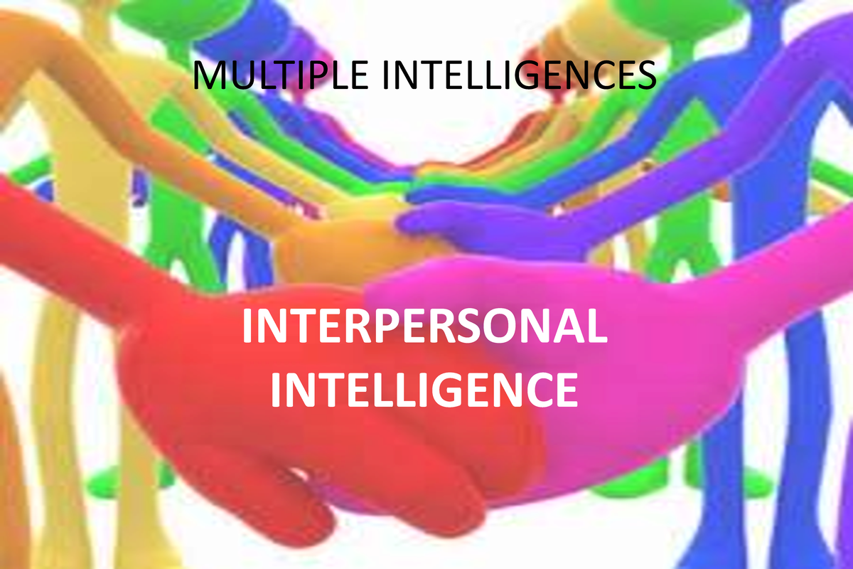 Inteligencia Interpersonal Ingles - MULTIPLE INTELLIGENCES ...