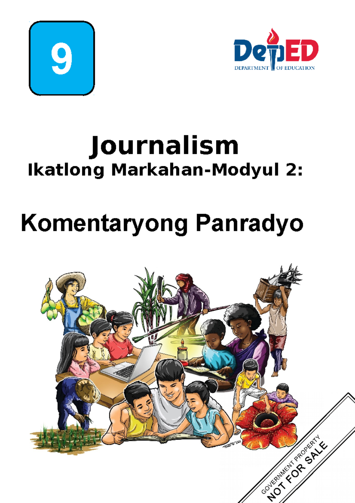 SPJ-Filipino G 9Q3M2 (QA) - Journalism Ikatlong Markahan-Modyul 2: [[ Komentaryong Panradyo 9 ...