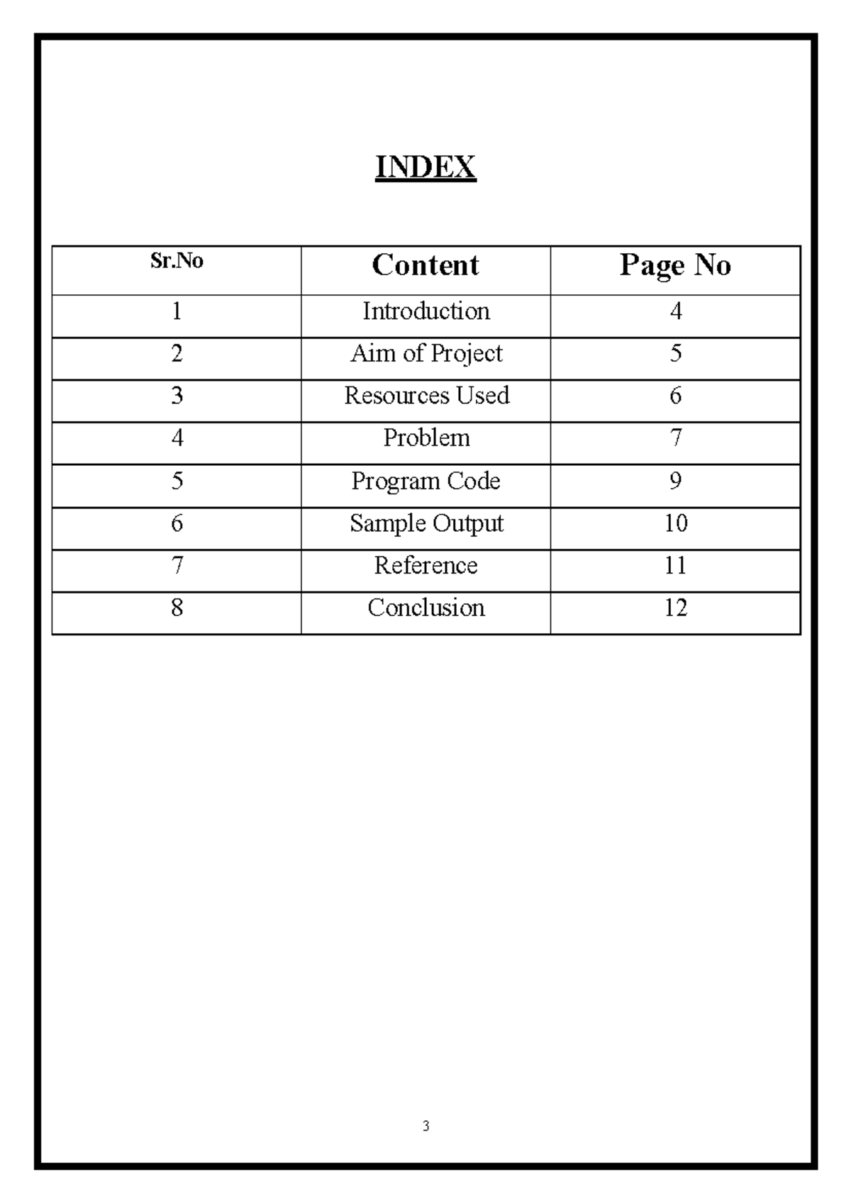 OSY Micro Project jay - INDEX Sr Content Page No 1 Introduction 4 2 Aim ...