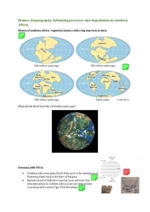 Lesson 13 - biome boundries and degradation - Boundaries Boundaries ...