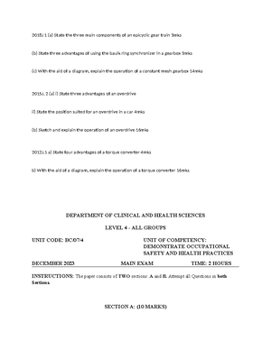 GBC Module 1 - Lecture notes for General Building and Construction for ...