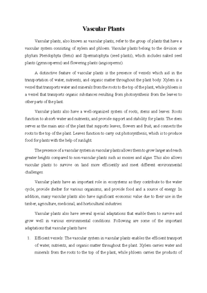 Definition of Plants - Definition of Plants Plants are multicellular ...