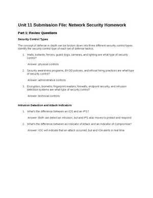 Homework 8 Networking Fundamentals Homework.docx - Network ...