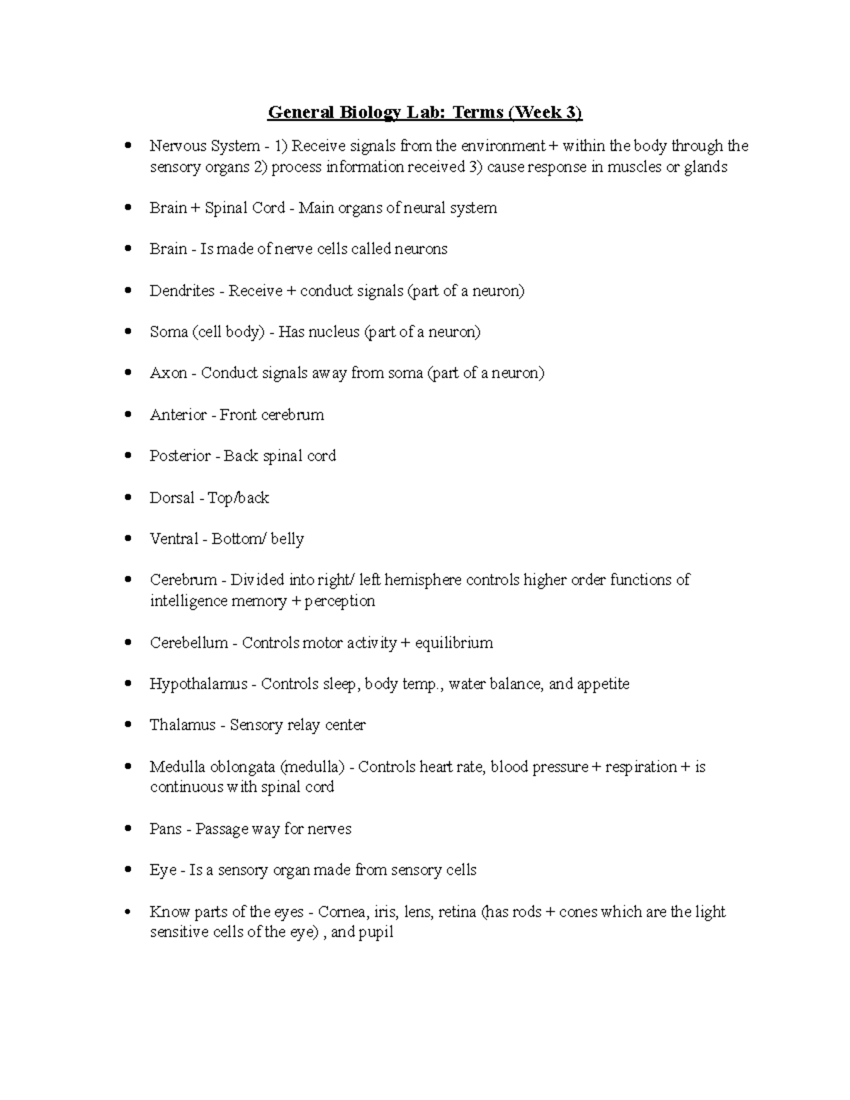 2014-General Biology Lab Terms Week 3 - General Biology Lab: Terms ...
