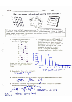 Stats+Medic+-+Intro+Stats+-+Lesson+2.3+-+Answer+Key - FM-260 - Studocu