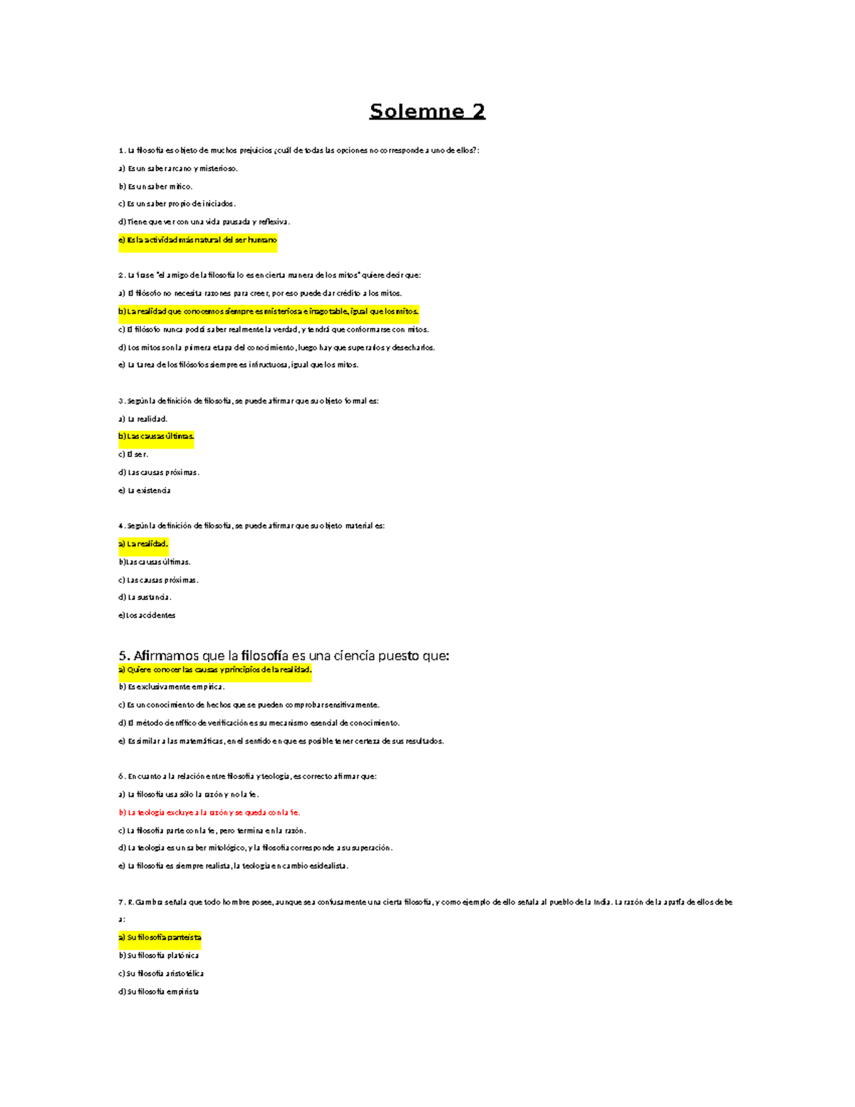 Solemne 2 Antropologia - Solemne 2 La filosofía es objeto de muchos ...