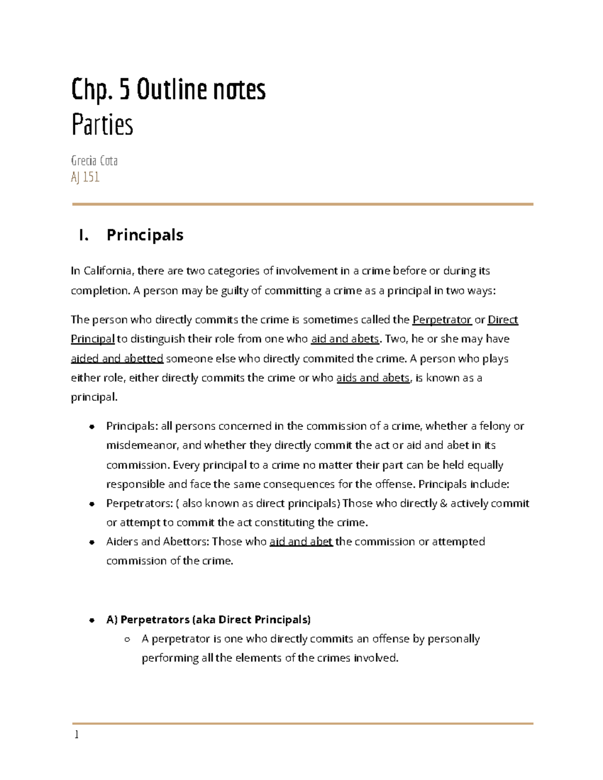 Chp. 5 Outline noted (completed 4 test, did not turn in) - Chp. 5 ...