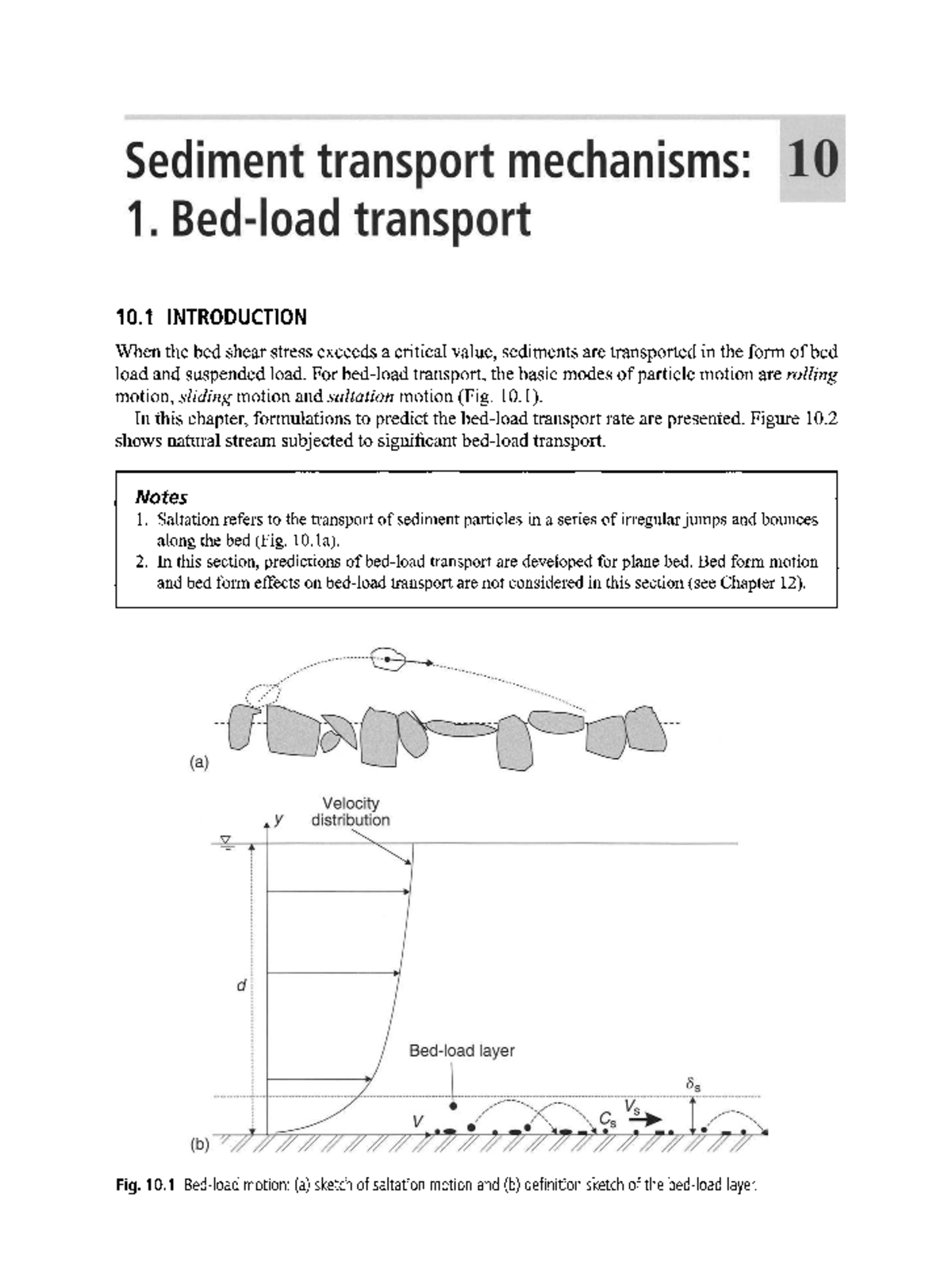 10. Sediment transport mechanisms 1. 188-203 - Sediment transport ...