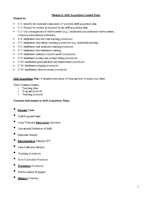 799 AID 01-2019 RBT Supervision Module 7 Discussion Guide - 1 Module 7 ...