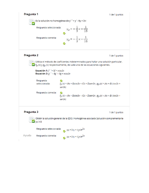 Act 2, Ecuaciones Diferenciales, UVM - ACTIVIDAD II: PROBLEMA COLABORATIVO Resuelve los ...