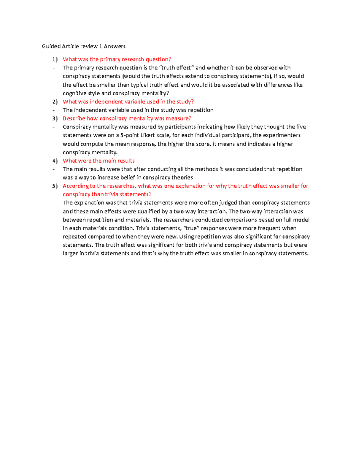 Guided Article review 1 Answers - Guided Article review 1 Answers 1 ...