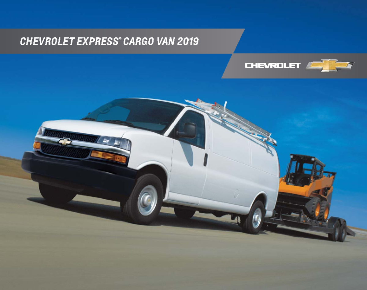Ficha-tecnica - Excelente - CHEVROLET EXPRESS ® CARGO VAN 2019 ...