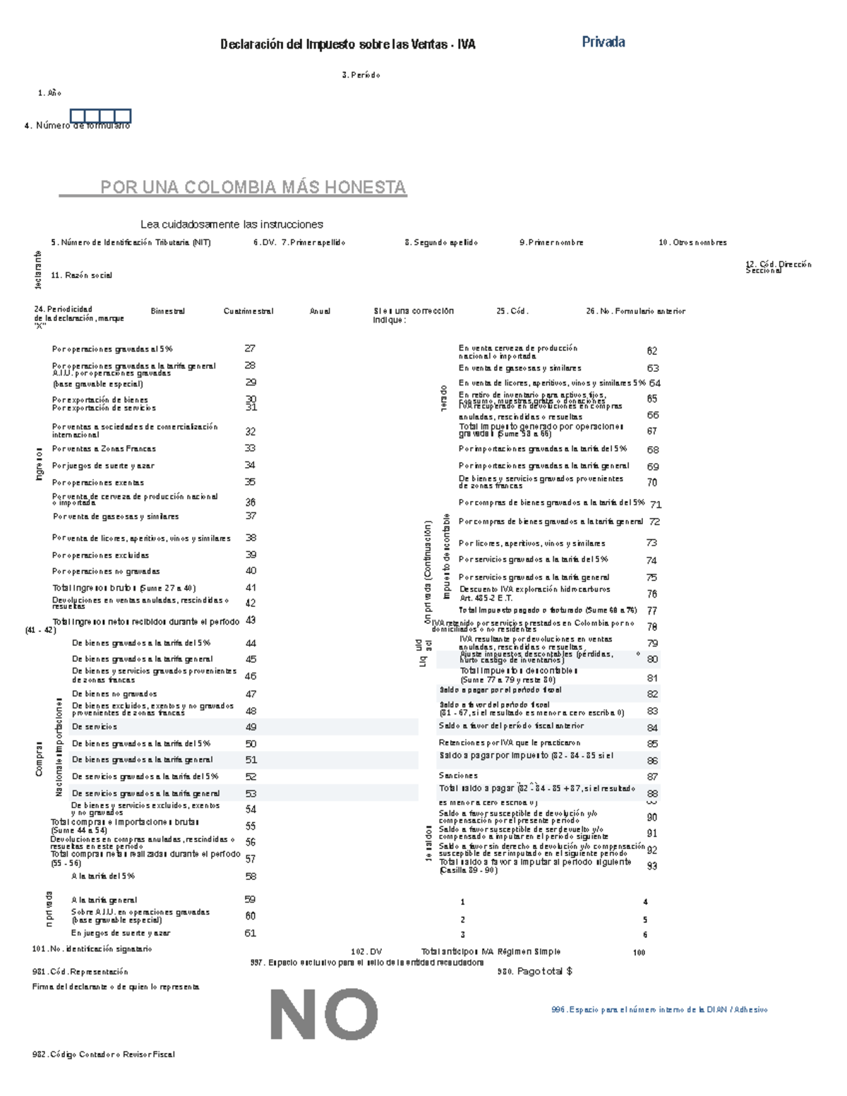 Formulario 300-2021 (1) - Año Declaración del Impuesto sobre las Ventas ...