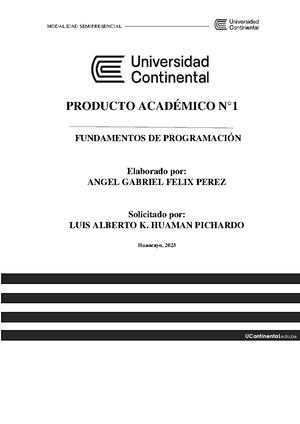 Actividad Virtual 3 Fundamentos DE Programacion - fundametos de programacion - Studocu