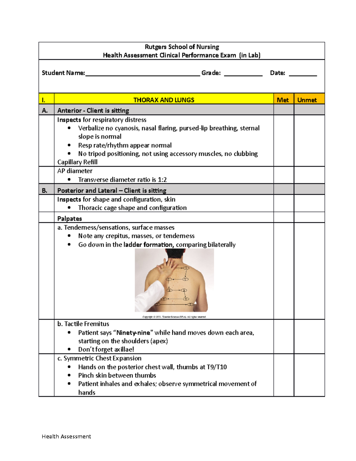 HA Test-out Steps - Blueprint - Rutgers School of Nursing Health ...