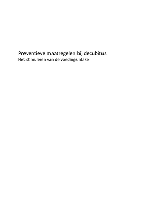 Studeersnel Voorbeeld Critical Appraisal Topic-2(1) - Voorbeeld ...