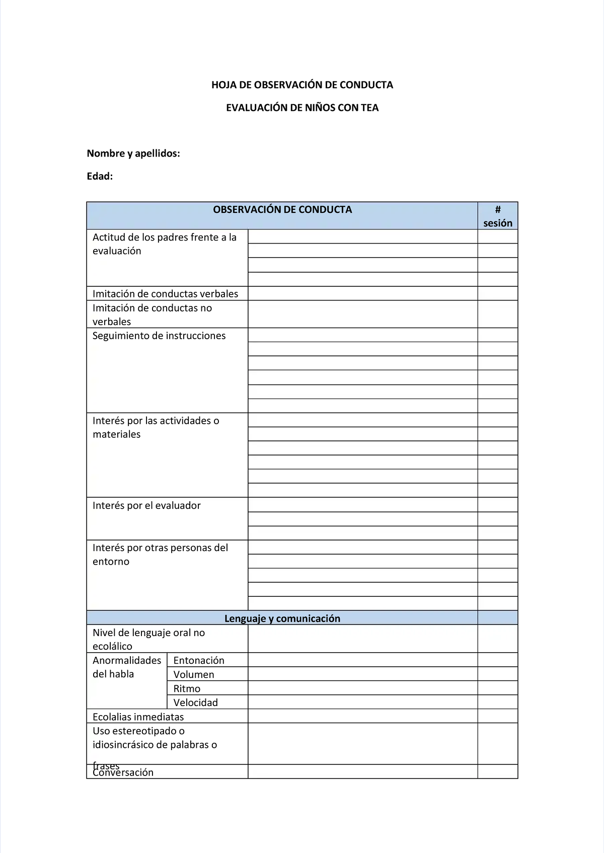Pdf-hoja-de-observacion-de-conducta-nios-con-tea compress - HOJA DE ...
