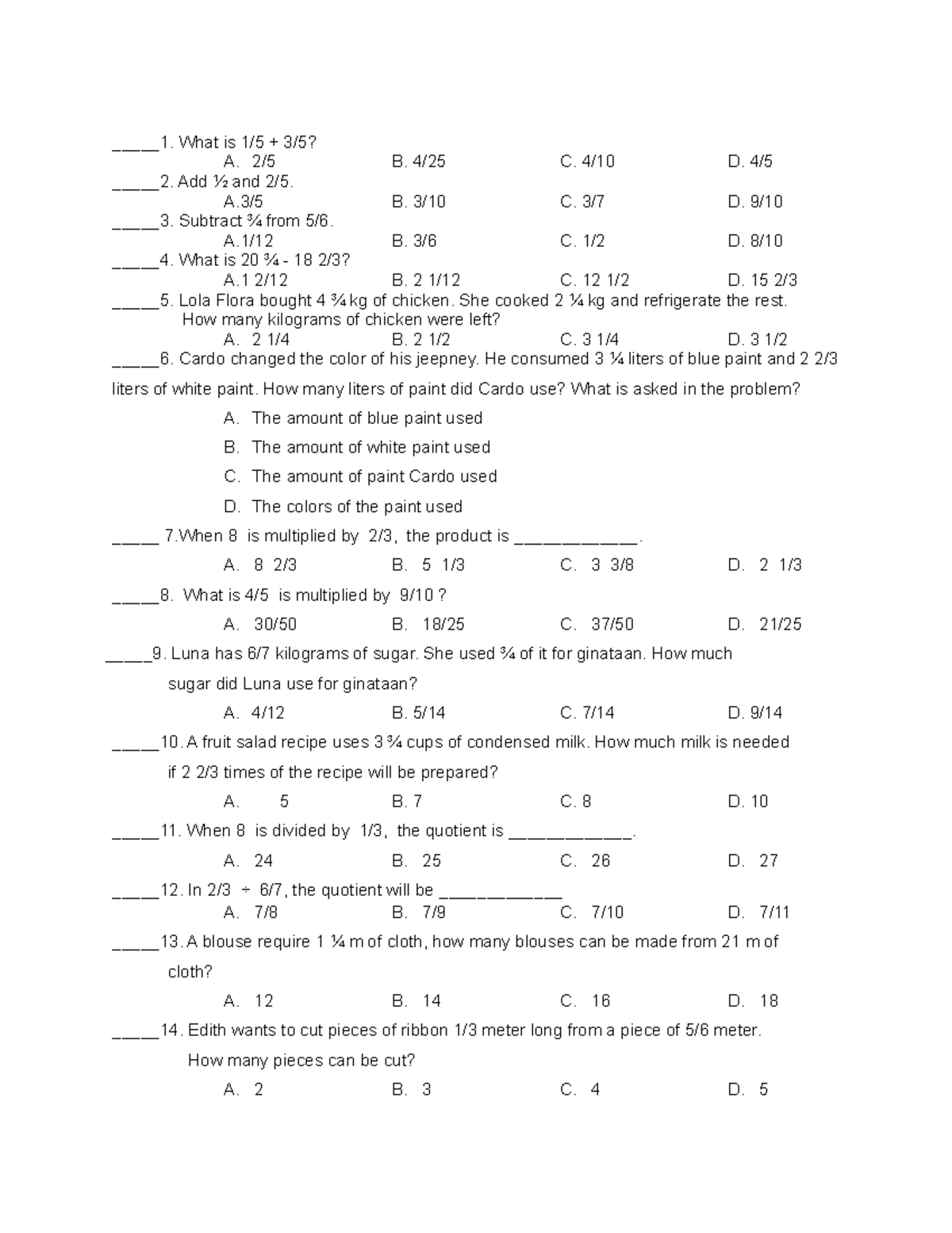 What exactly is math? Mathematics is the science and study of quality ...