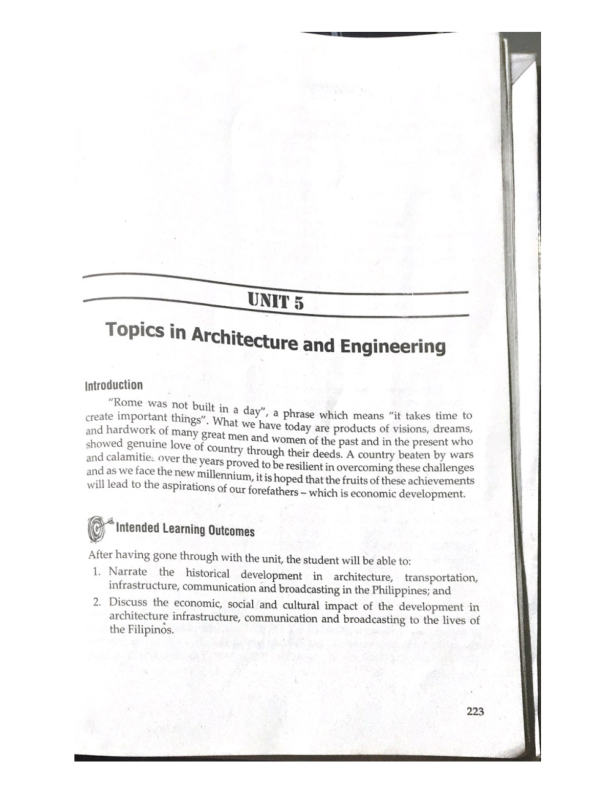 RPH Topics IN Architecture AND Engineering - Accounting - Studocu