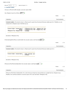 4-1 quiz question 11 - 1/29/23, 5:11 PM MindTap - Cengage Learning ...