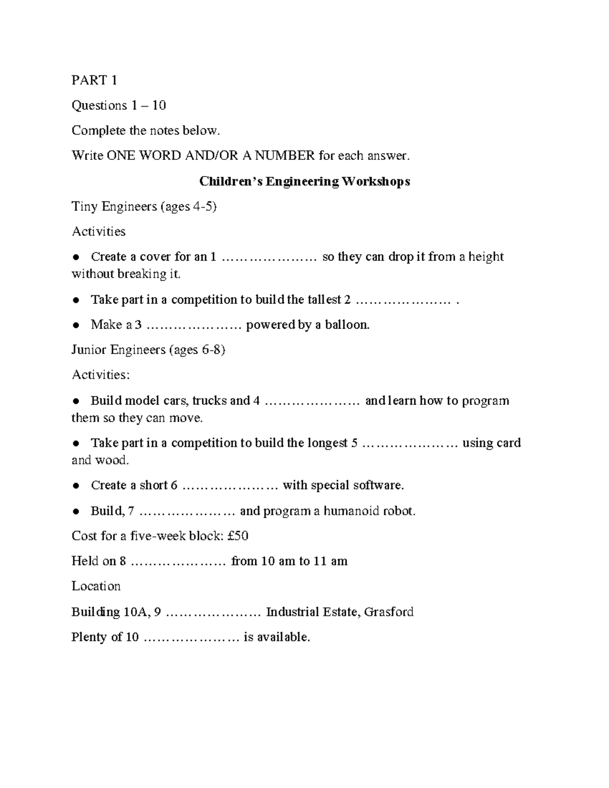 28-5 Listening 1 - for toeic234123433 1231231 2 312312 3 1231231 2 31 ...