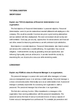 EXAMPLE FOR DRAFT ASSIGNMENT CTU 263 - Public administration - UiTM ...