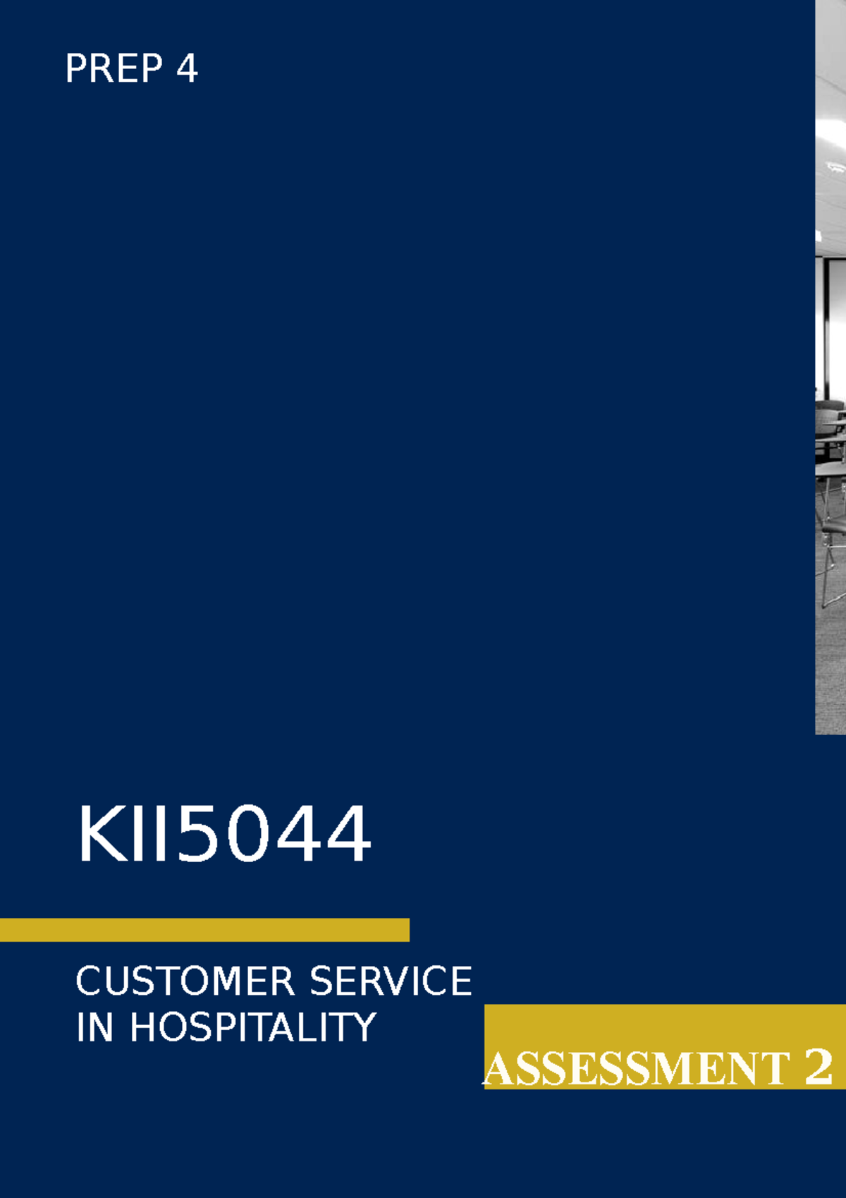 Assessment 2 (scop2).docxash 5044 - KII CUSTOMER SERVICE IN HOSPITALITY ...