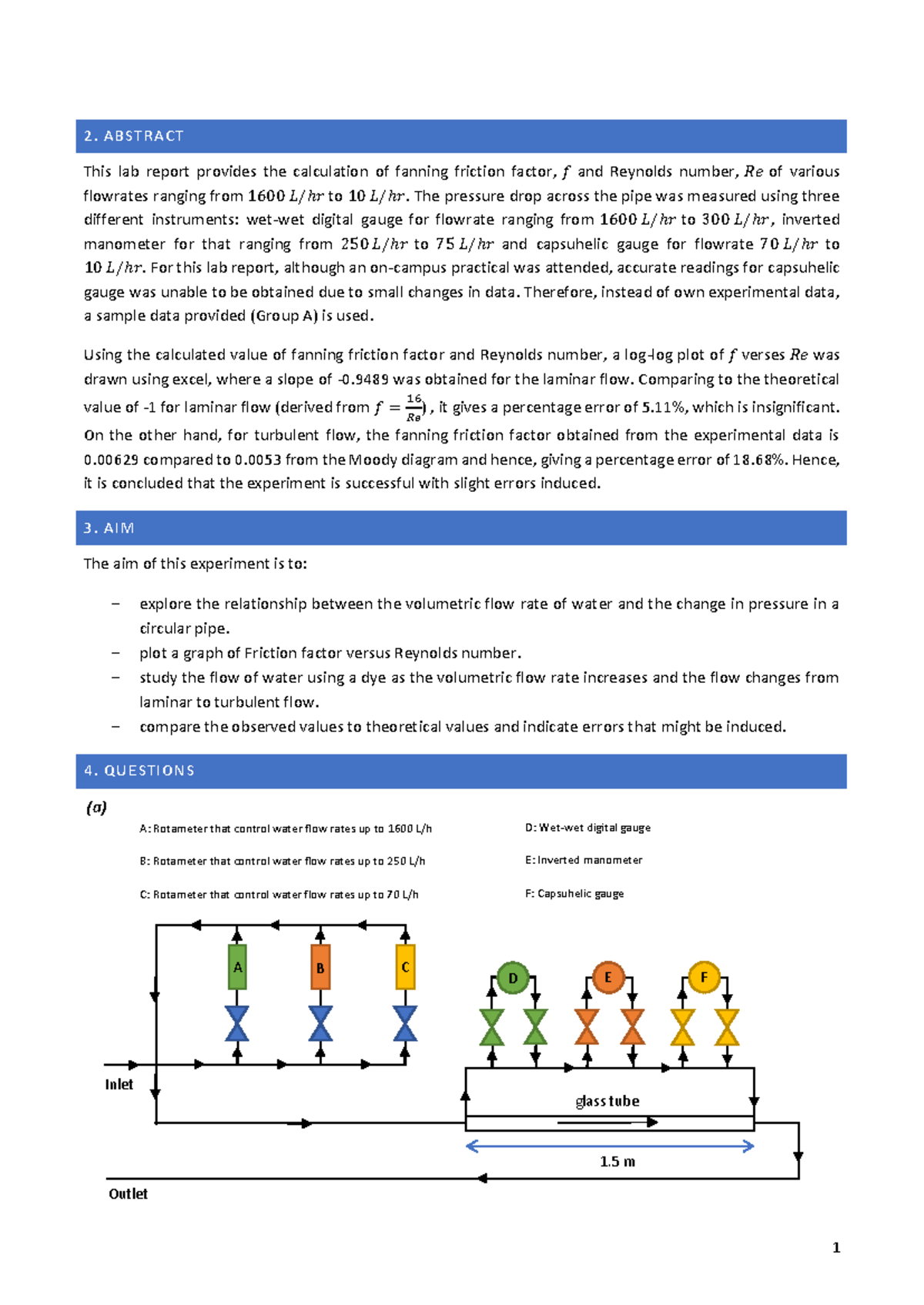 Practical 1 Report - 2. ABSTRACT This lab report provides the ...
