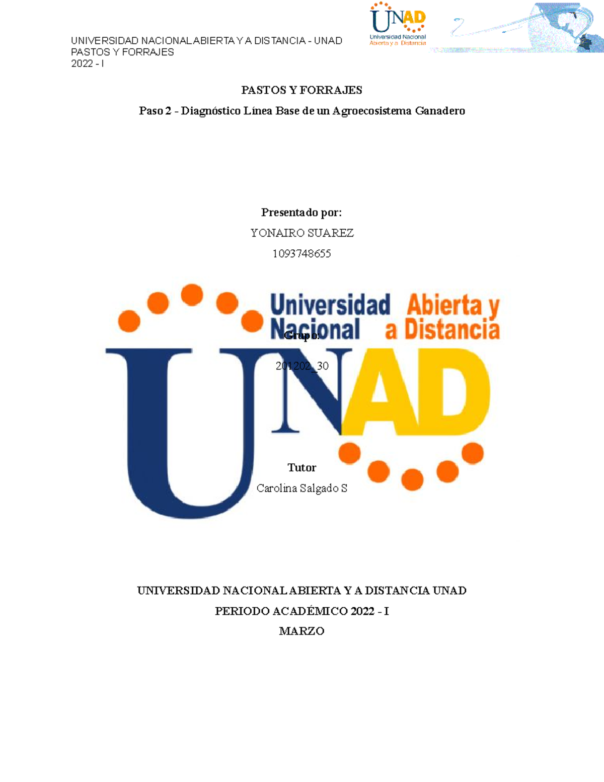 Paso 2 - Yonairo Suarez - trabajo fase 3 - PASTOS Y FORRAJES 2022 - I ...