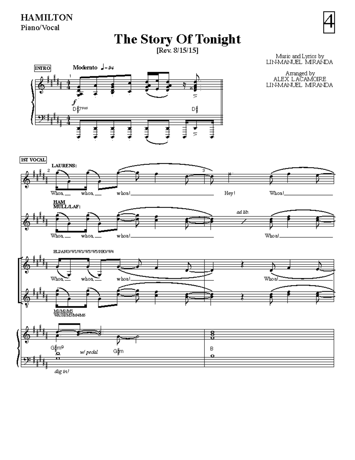 Pdfcoffee.com-the-story-of-tonight-from-hamilton-2015-pc-score ...