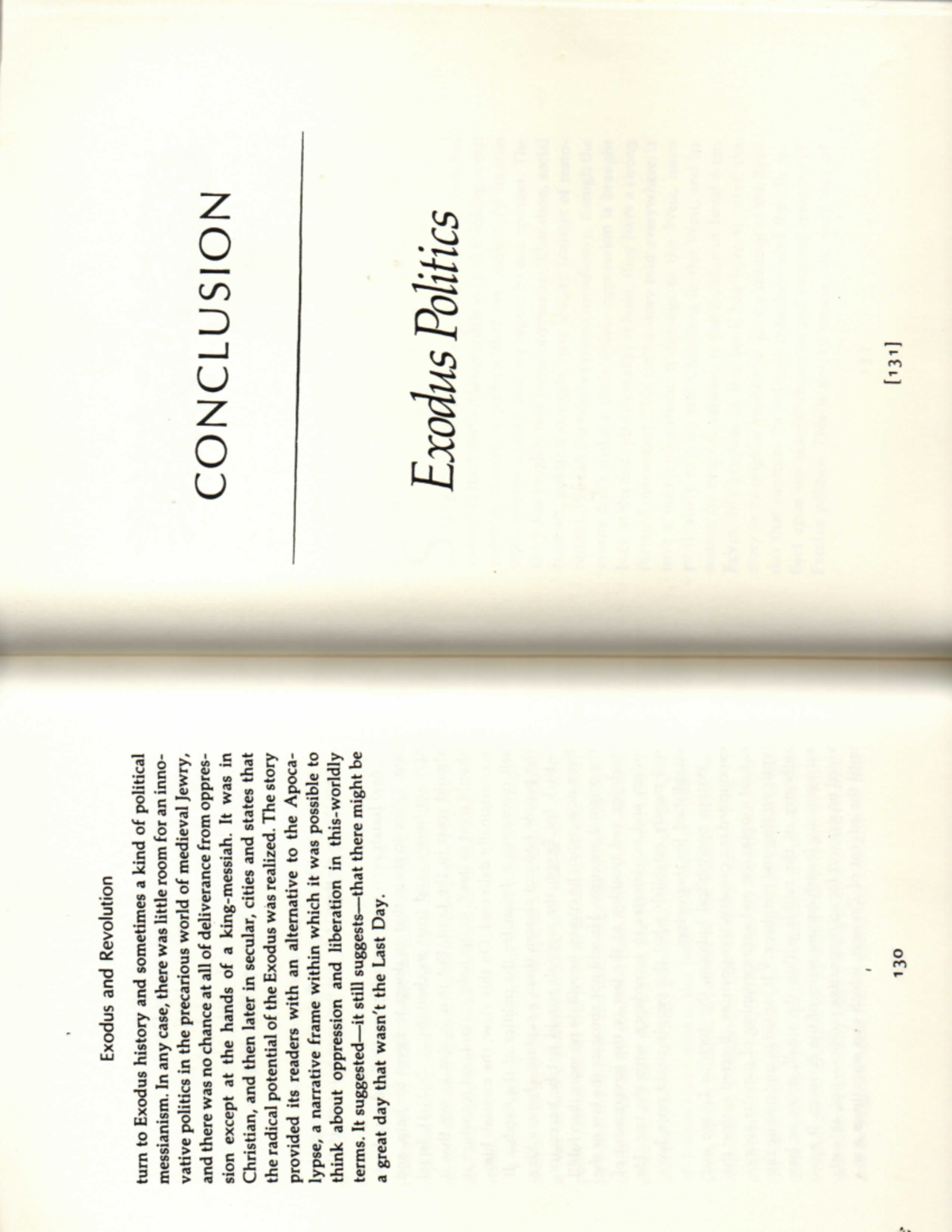 Exodus & Revolution, Conclusion - Exodus and Revolution history and ...