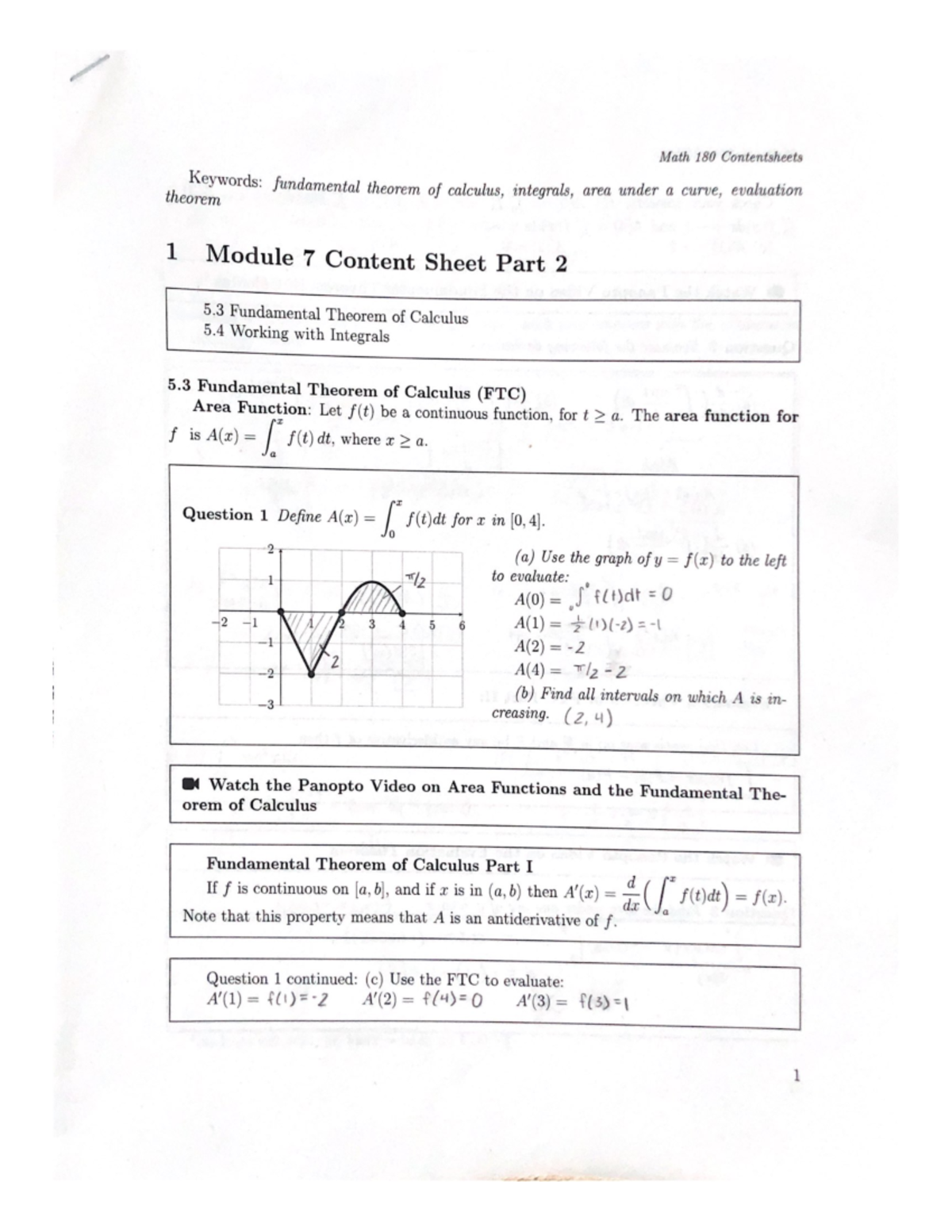 Math 180 written hw 13 - These are lecture notes from 2020 from ...