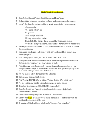 Common OB Medical Terminology Abbreviations - COMMON OB MEDICAL ...