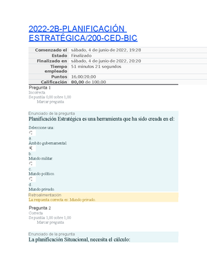 TAller 2 planificacion y direccion estrategica - PLANIFICACIÓN Y DIRECCIÓN ESTRATÉGICA TALLER ...